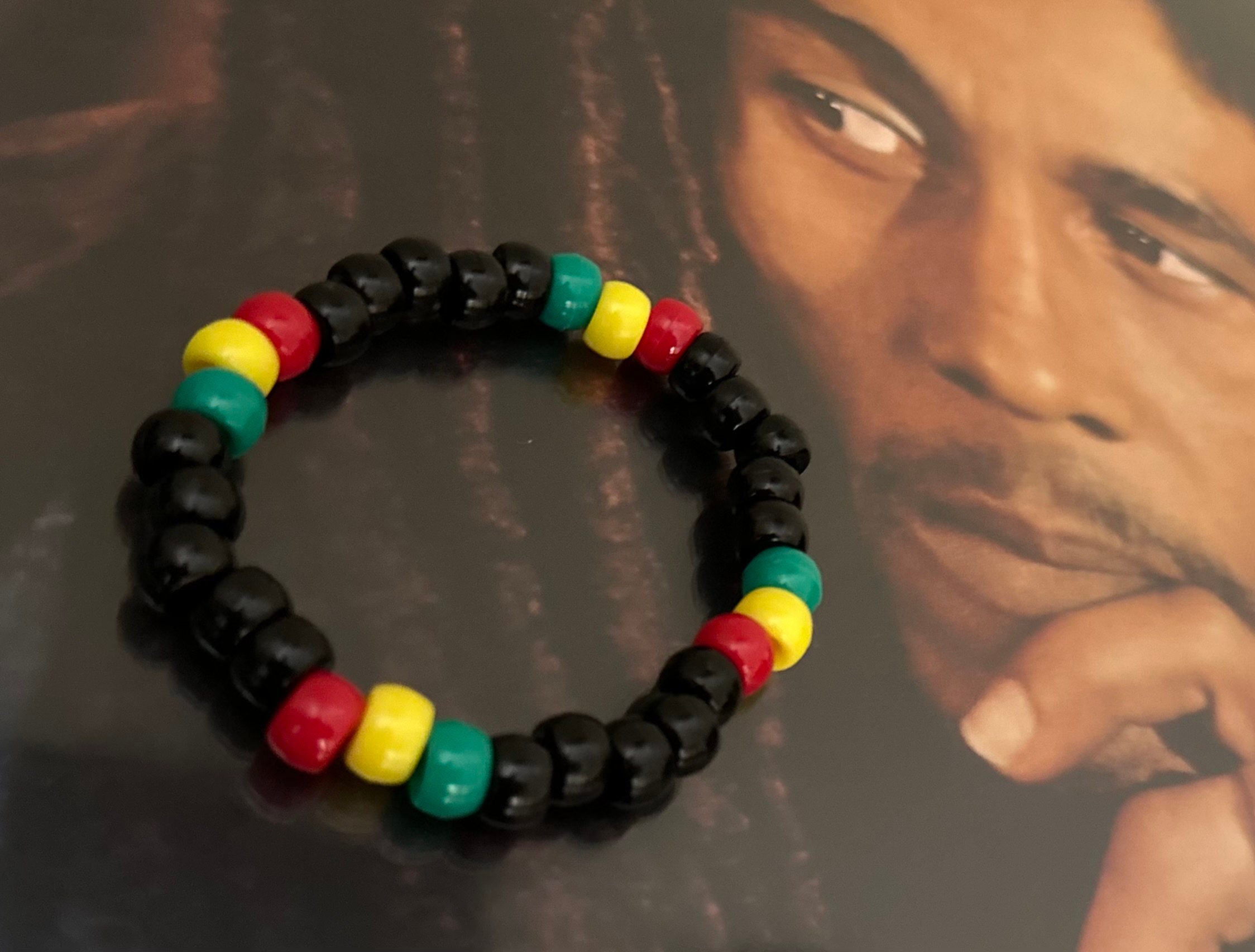 Reggae Rasta Jimmy Buffett Bob Marley One Love Island Bracelet - Etsy