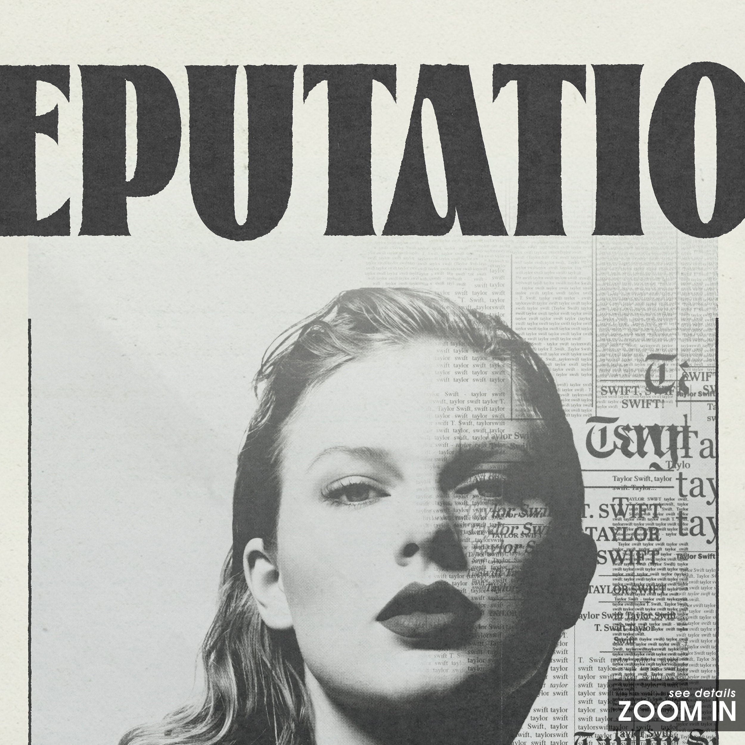 Reputation Taylor Retro Periodico Póster, Reputation Póster, Taylor ...