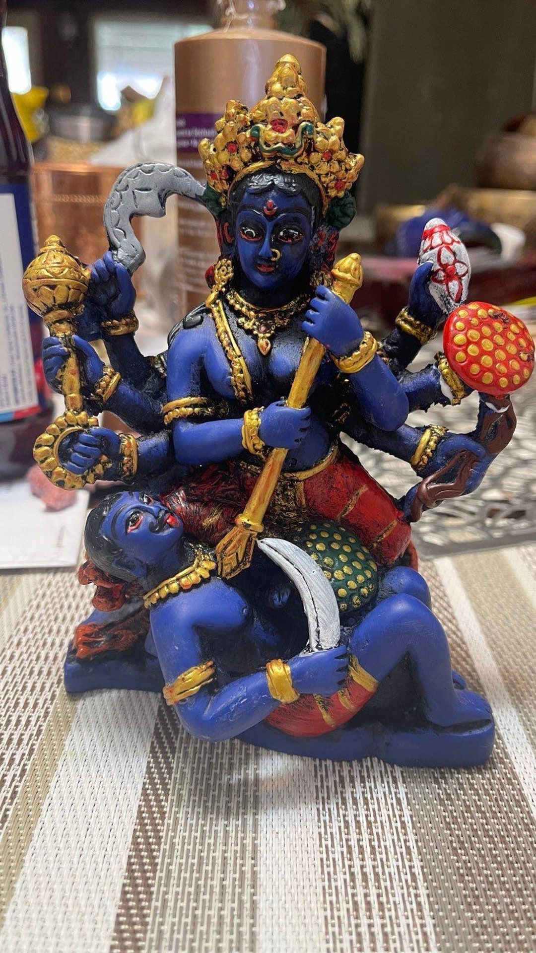 Lord Durga Mata Statue - Etsy