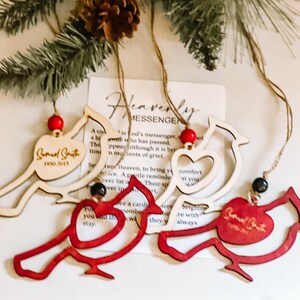 Cardinal Ornament, Heavenly Cardinal Story Ornament, Bereavement Gift ...