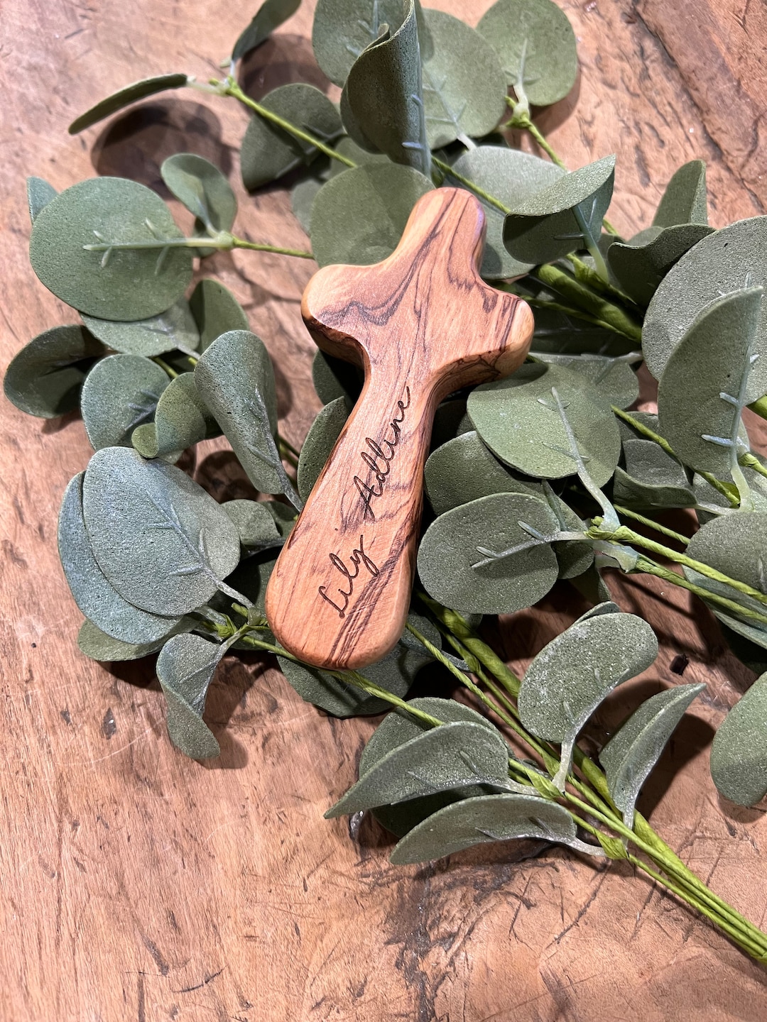 Dutch Cradle Cross, Baptismal Cross, Personalized Wood Cross ...