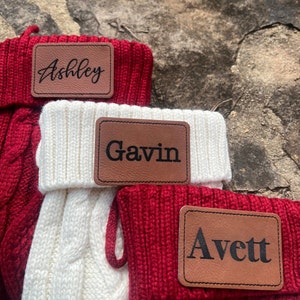 Personalized Name Patch, Personalized Christmas Stocking, Adhesive ...