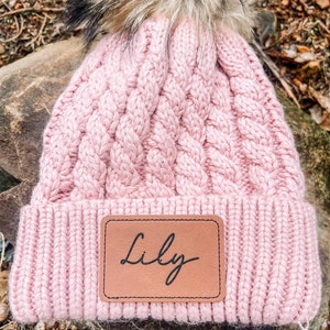 Faux Leather Personalized Name Patch, Adhesive Patch, Personalized ...