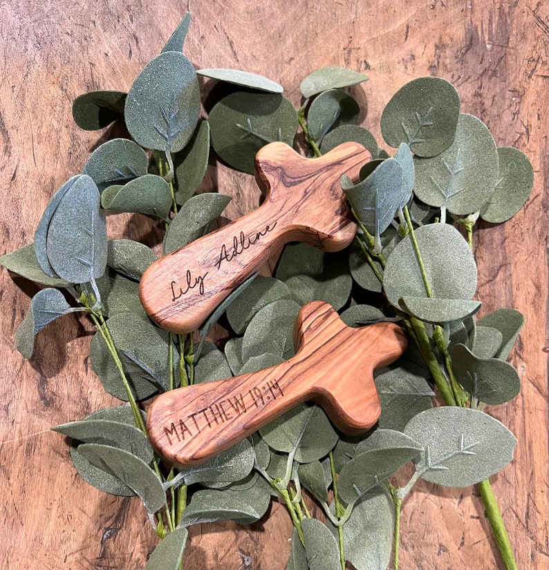 Dutch Cradle Cross, Baptismal Cross, Personalized Wood Cross ...
