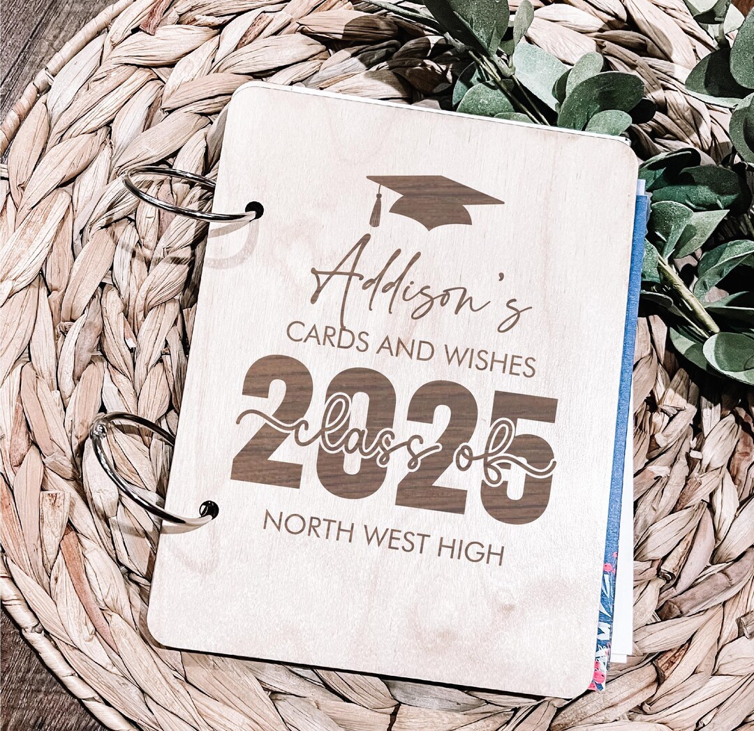 Graduation Card Holder, Cards Keepsake, Card Storage, Custom Graduation ...