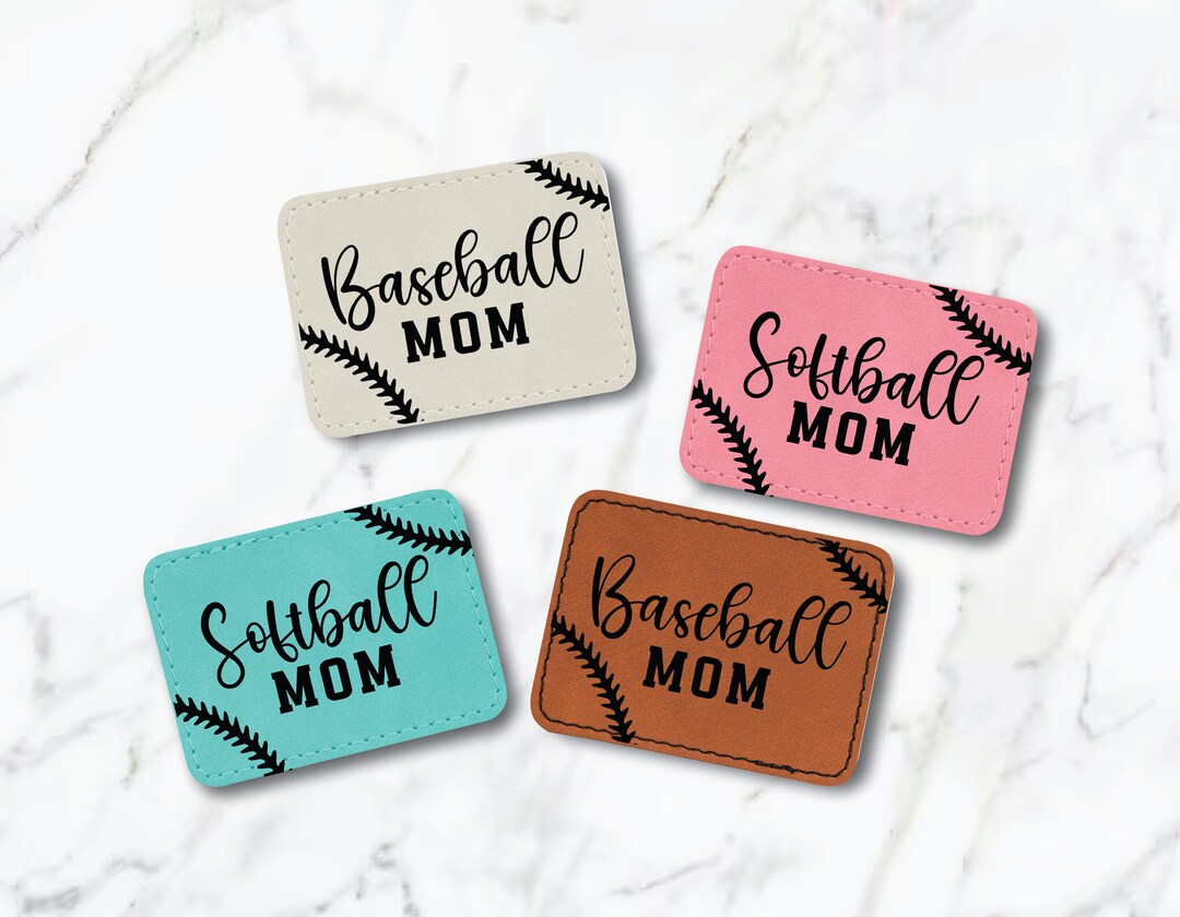 Baseball Mom Hat Patch, Softball Mom Hat Patch, Sports Hat Adhesive ...