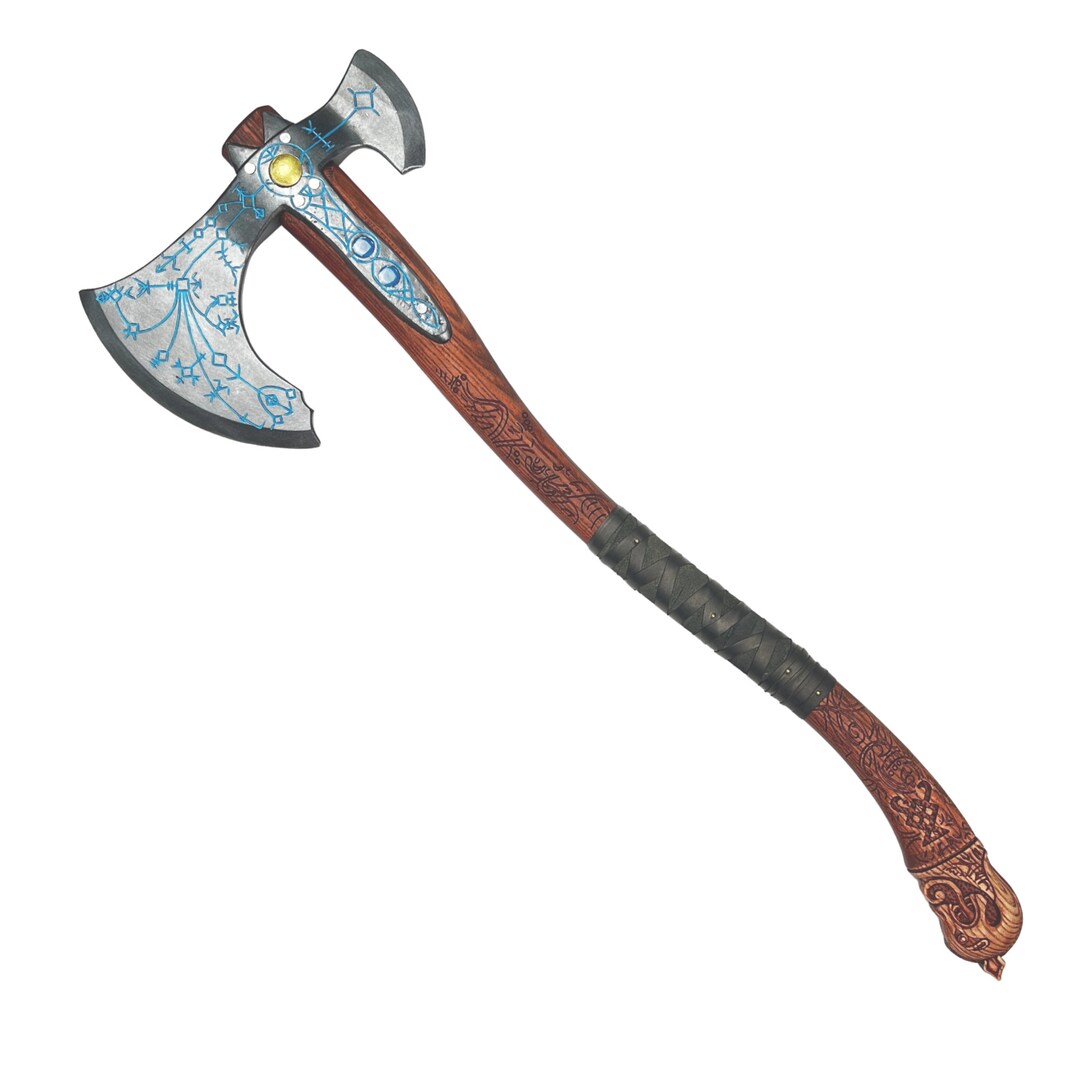 Leviathan Axe From God of War Kratos Axe Blue Version - Etsy