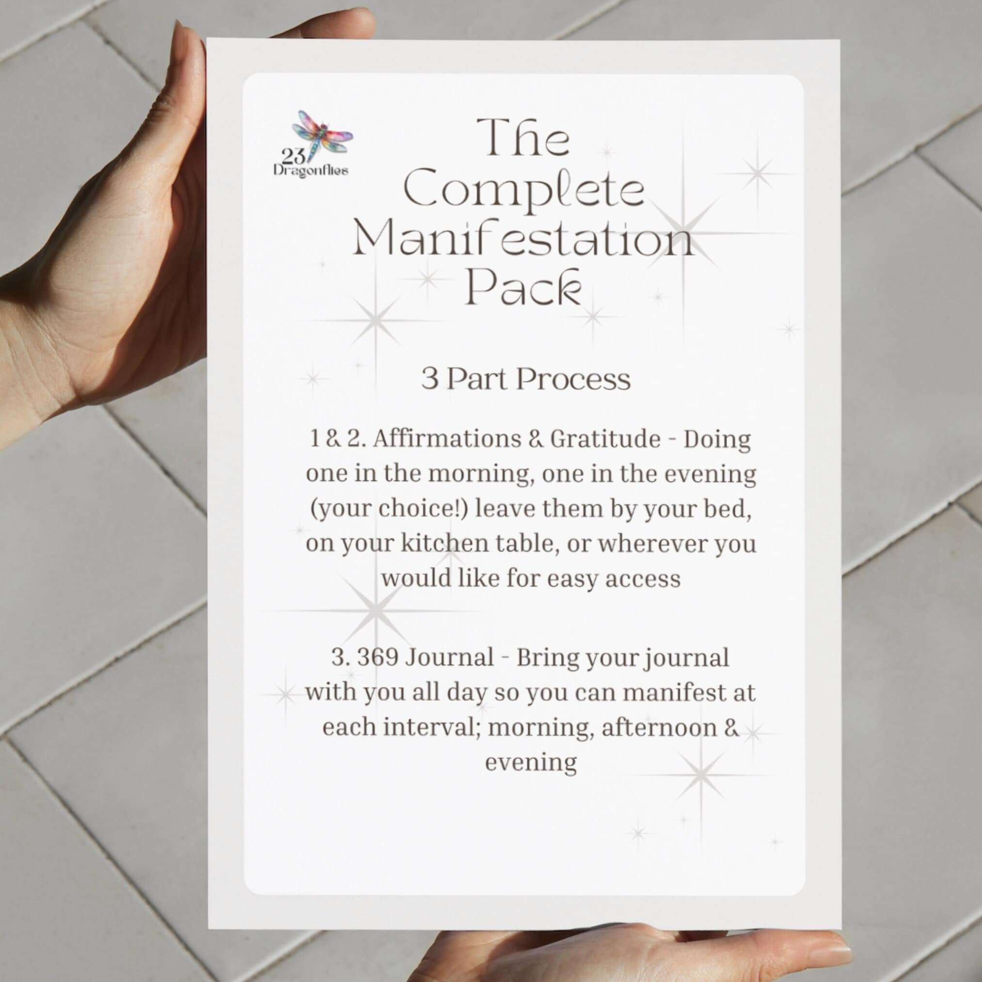 Complete Manifestation Pack Printable Download - Etsy