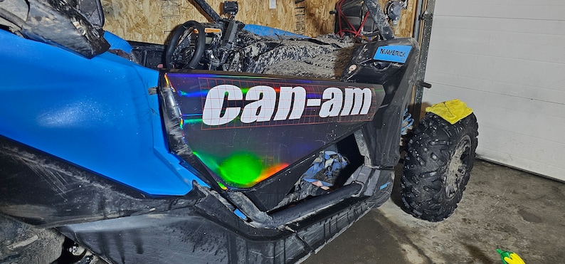 Can Am Door Sticker Decal for Maverick X3 Side-by-side. 79x10 Cm or ...
