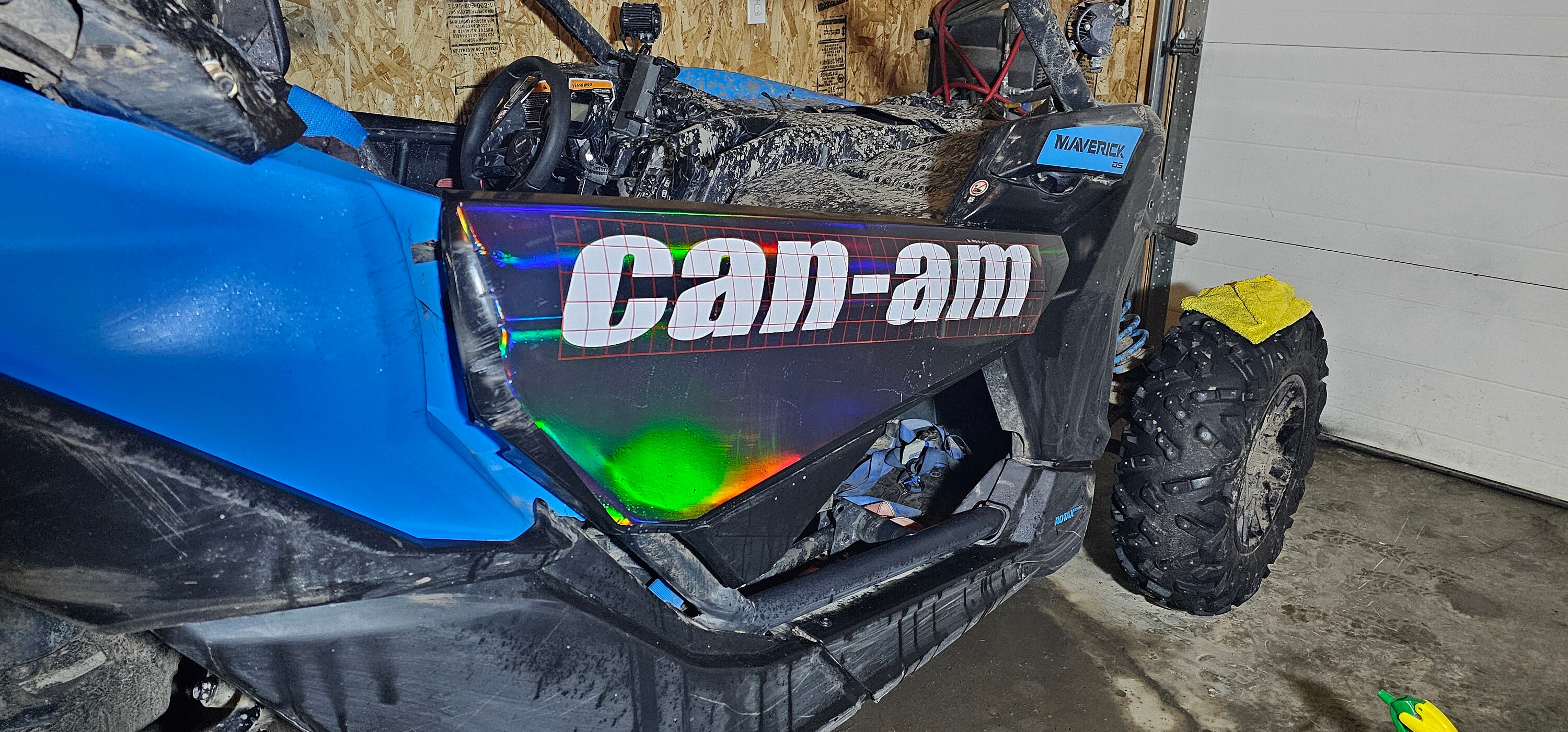Can Am Door Sticker Decal for Maverick X3 Side-by-side. 79x10 Cm or ...