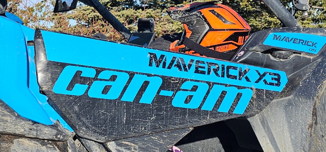 Can Am Maverick X3 Door Decal, Sticker. Set of 3 Decals per Door or ...