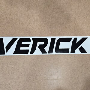 Can Am Maverick X3 Door Decal, Sticker. Set of 3 Decals per Door or ...