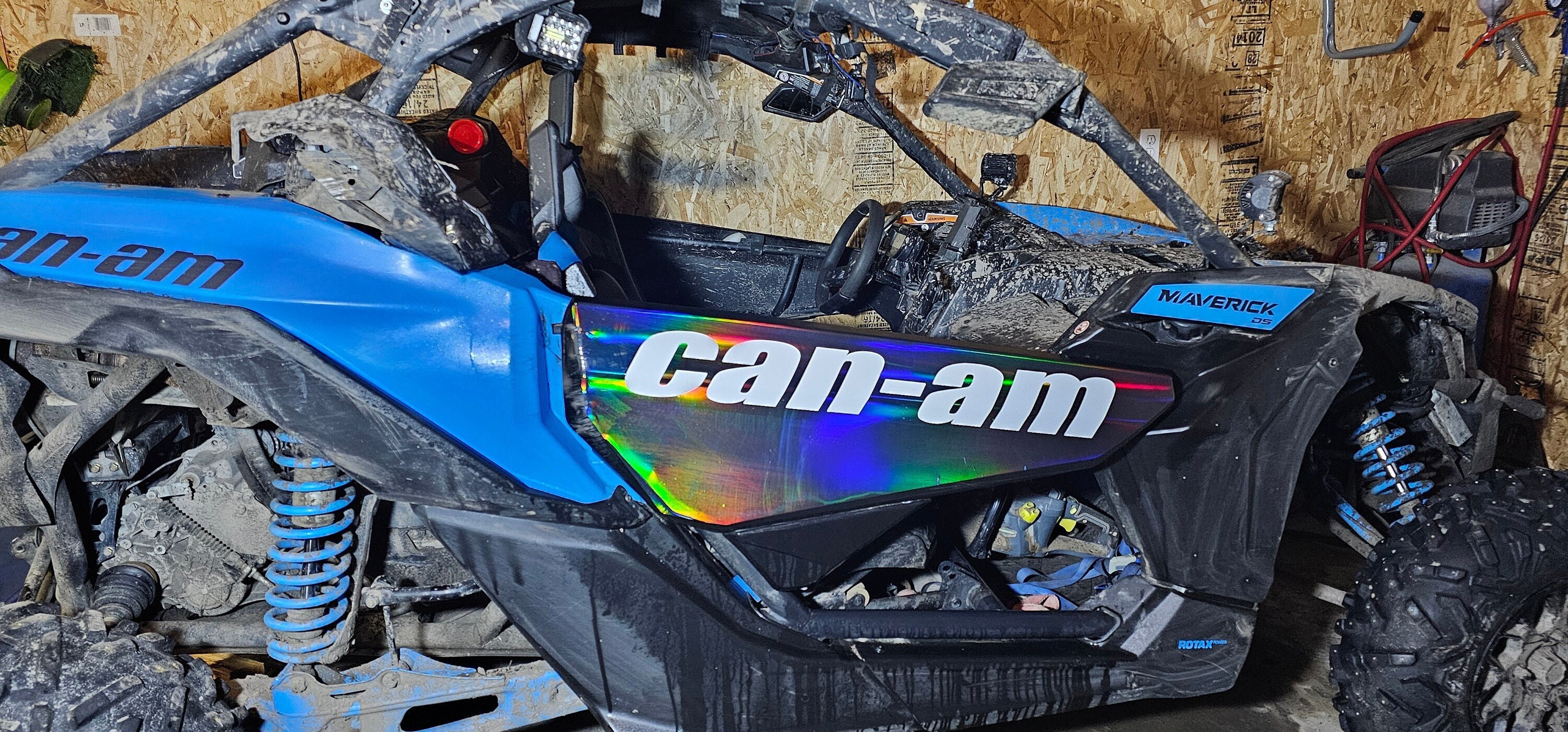Can Am Door Sticker Decal for Maverick X3 Side-by-side. 79x10 Cm or ...