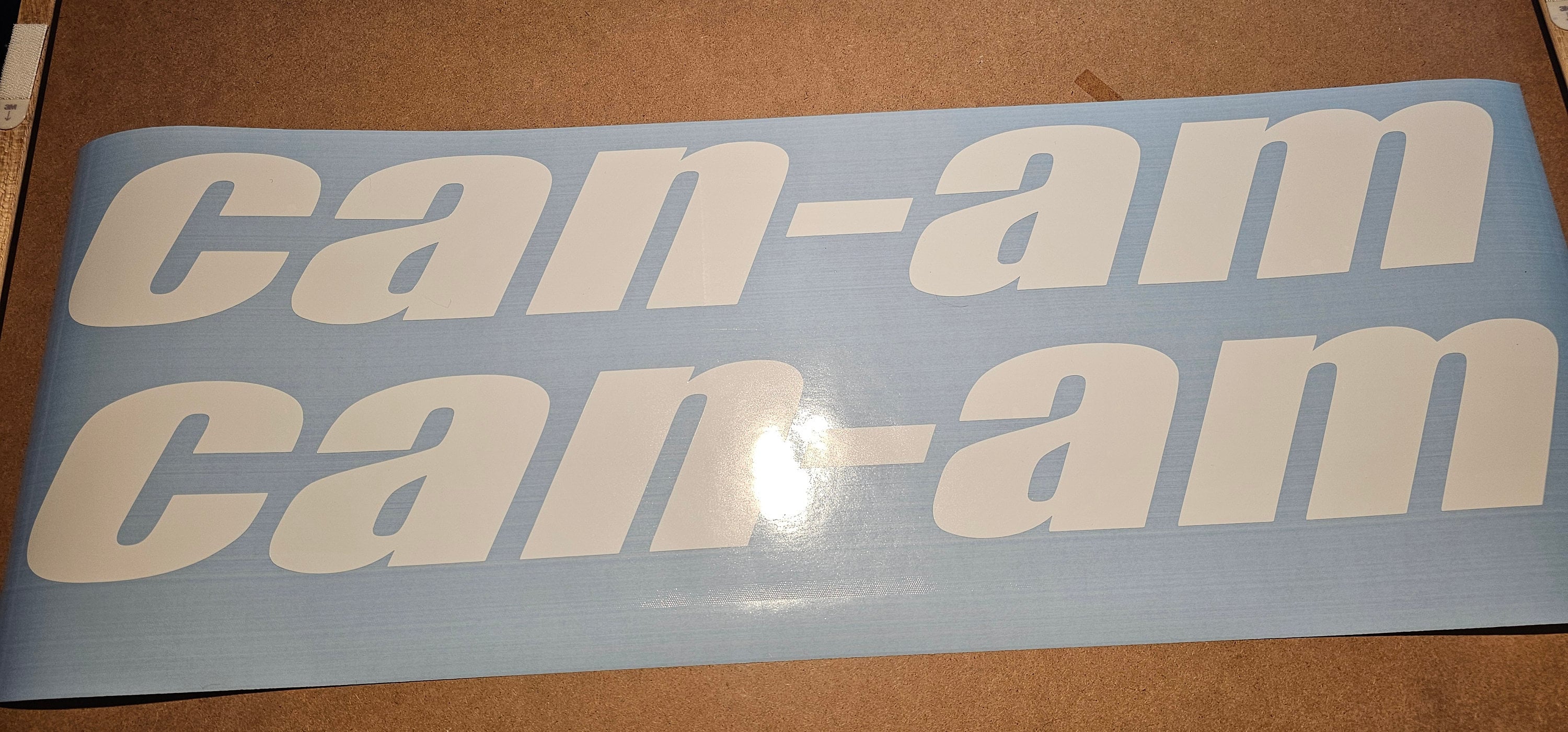 Can Am Door Sticker Decal for Maverick X3 Side-by-side. 79x10 Cm or ...