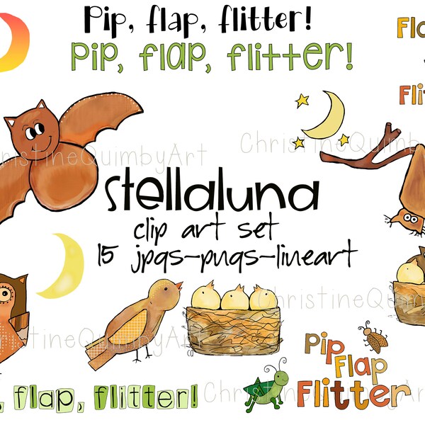 Clip Art Birds - Etsy