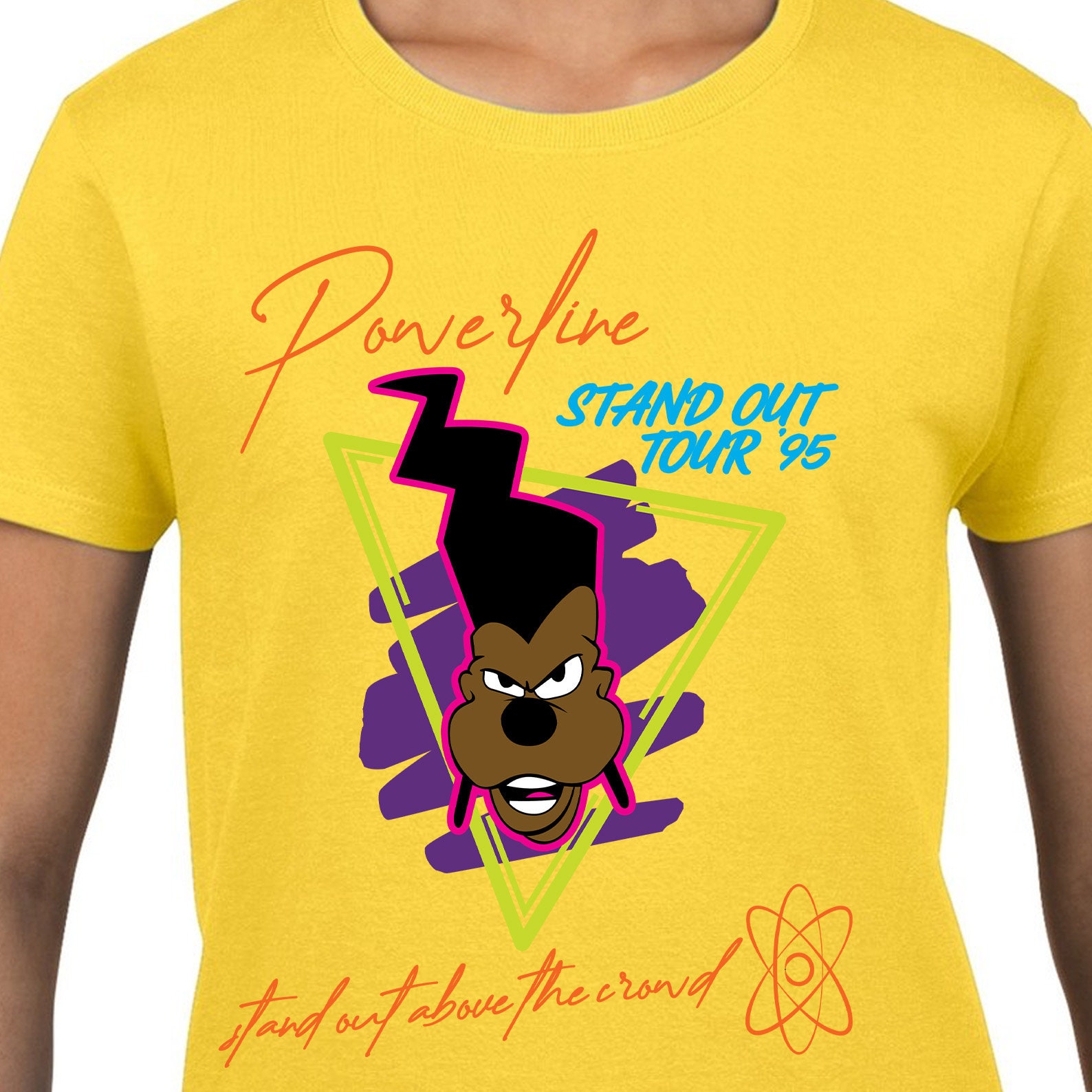 Powerline Stand Out Tour '95 Cut Files Cricut Silhouette Cameo Svg Cut ...