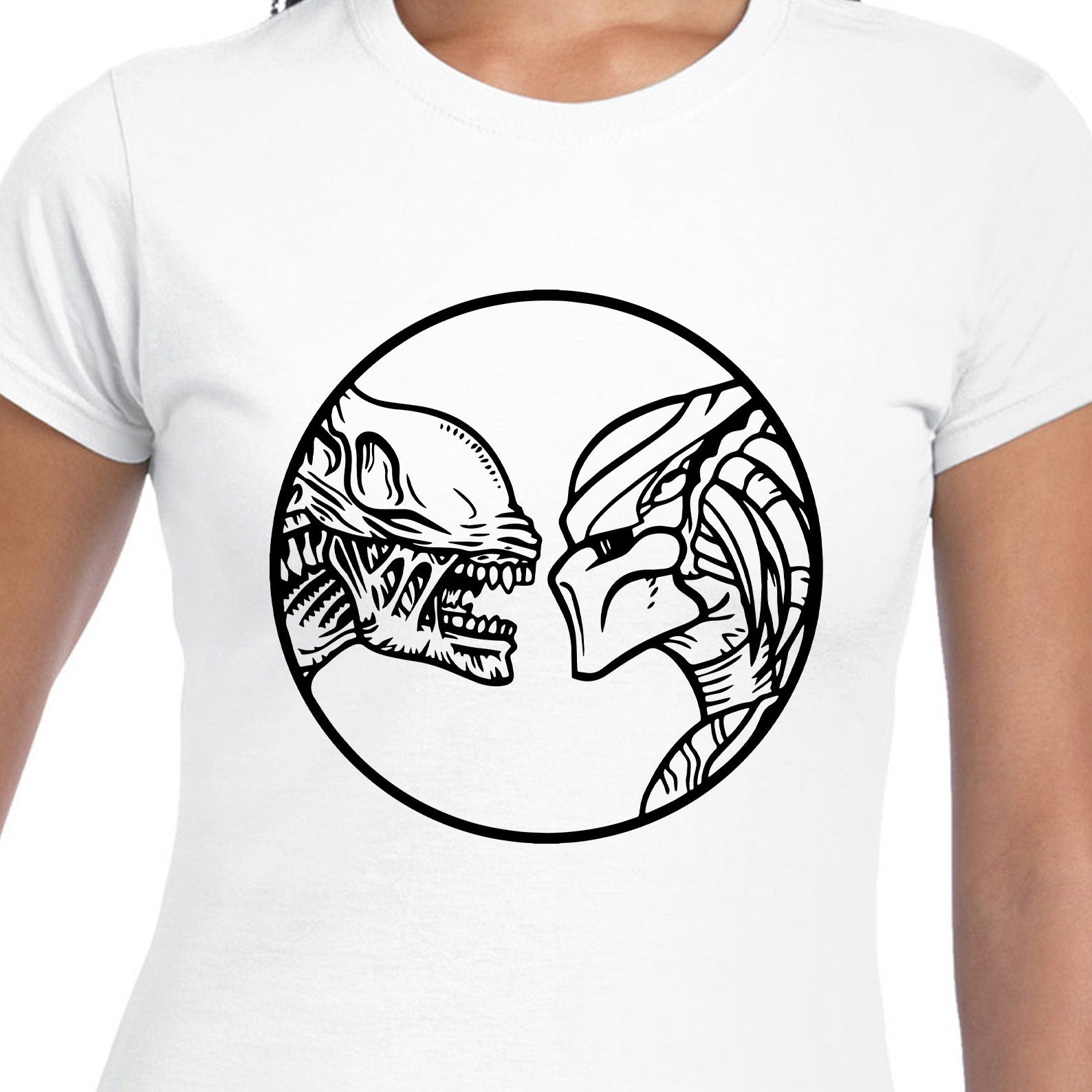 Alien Vs. Predator Cut Files Cricut Silhouette Cameo Svg - Etsy