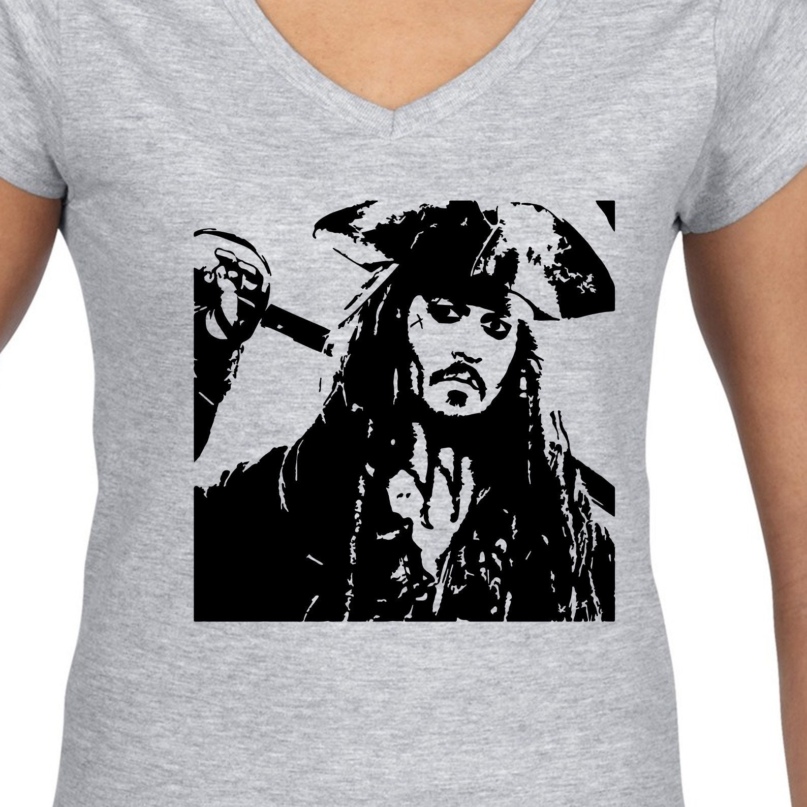 Captain Jack Sparrow Cut Files Cricut Silhouette Cameo - Etsy