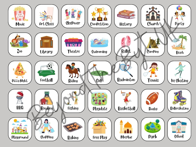 Gráfico de rutina visual para niños Horarios diarios para niños con ...