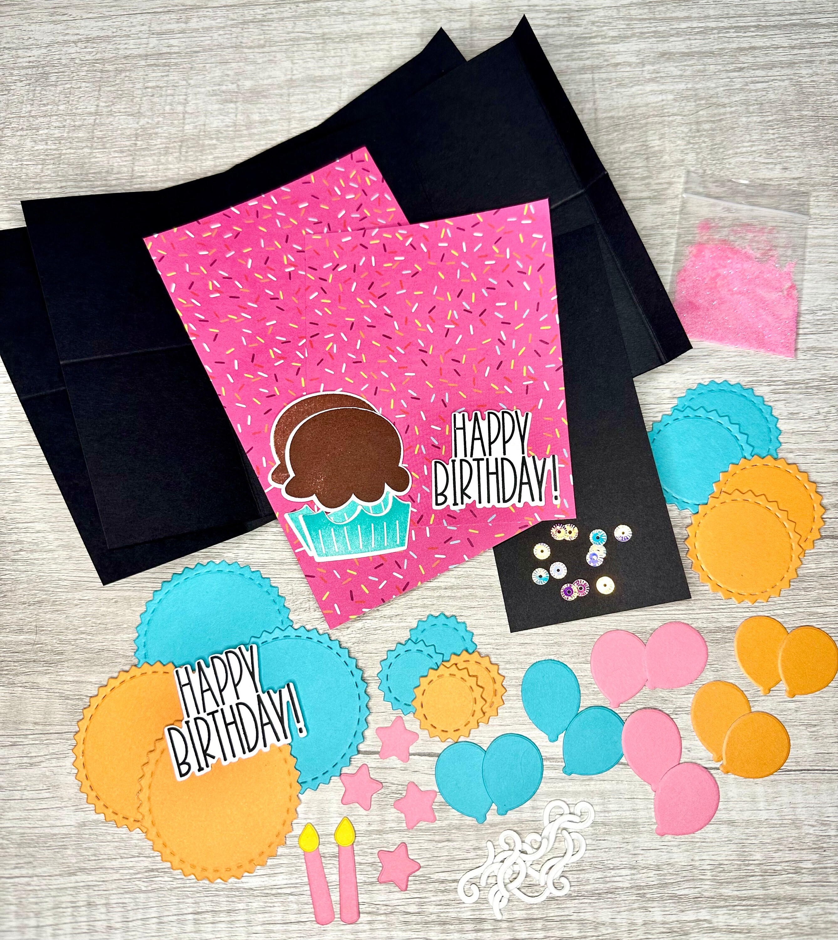 Happy Birthday Pop up Card Kit - Etsy