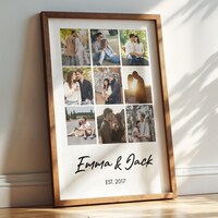Collage Picture Frame Mat Windows Fit Multiple 5x7 Photos in Foxy Cove ...