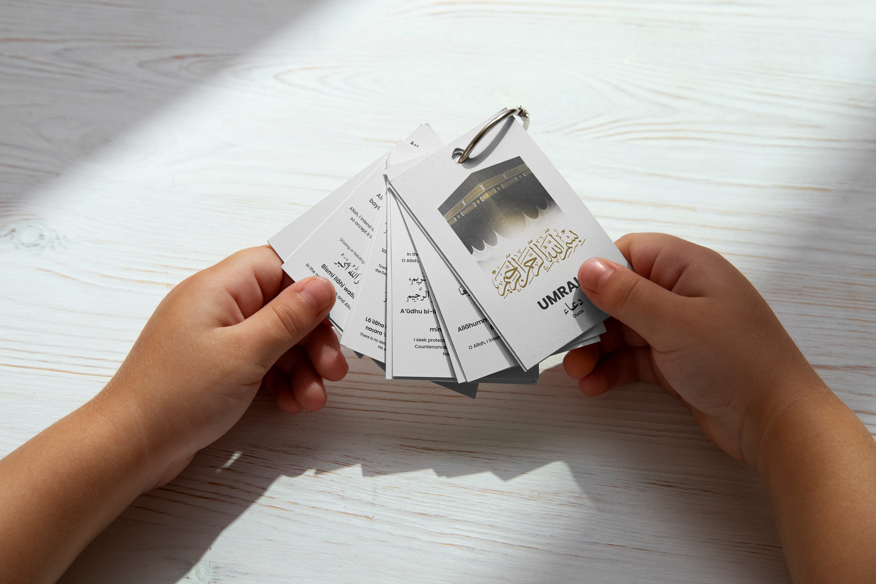 Printable Umrah Dua Cards - Arabic, Transliteration, English ...