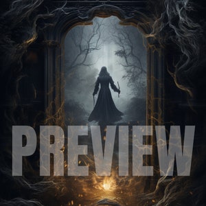 Premade Book Cover Design, YA Fantasy Ebook Cover, Readymade Digital ...