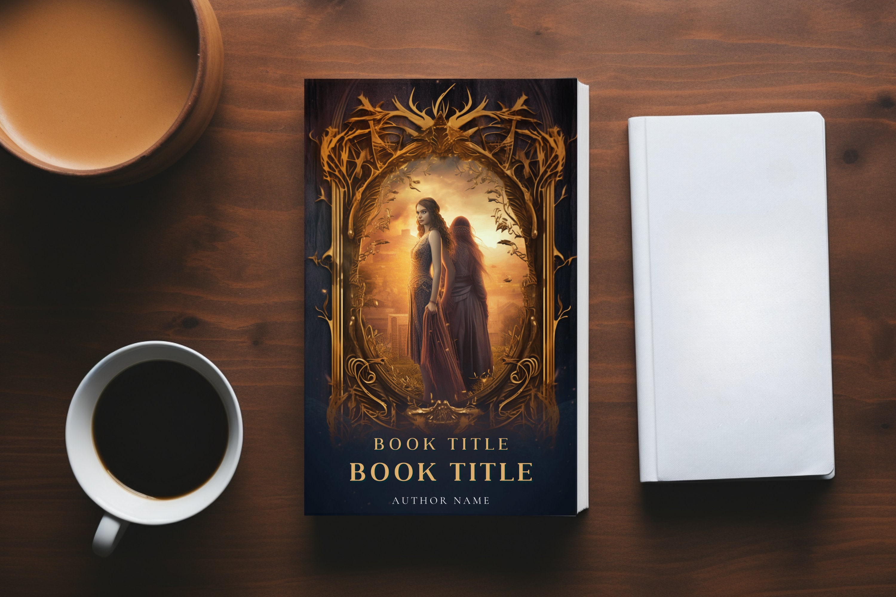 Premade Book Cover Design, YA Fantasy Ebook Cover, Readymade Digital ...