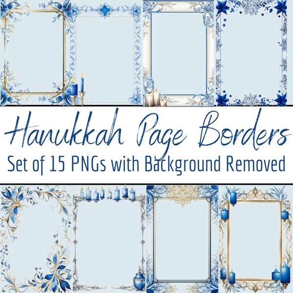 Hanukkah Clip Art - Etsy