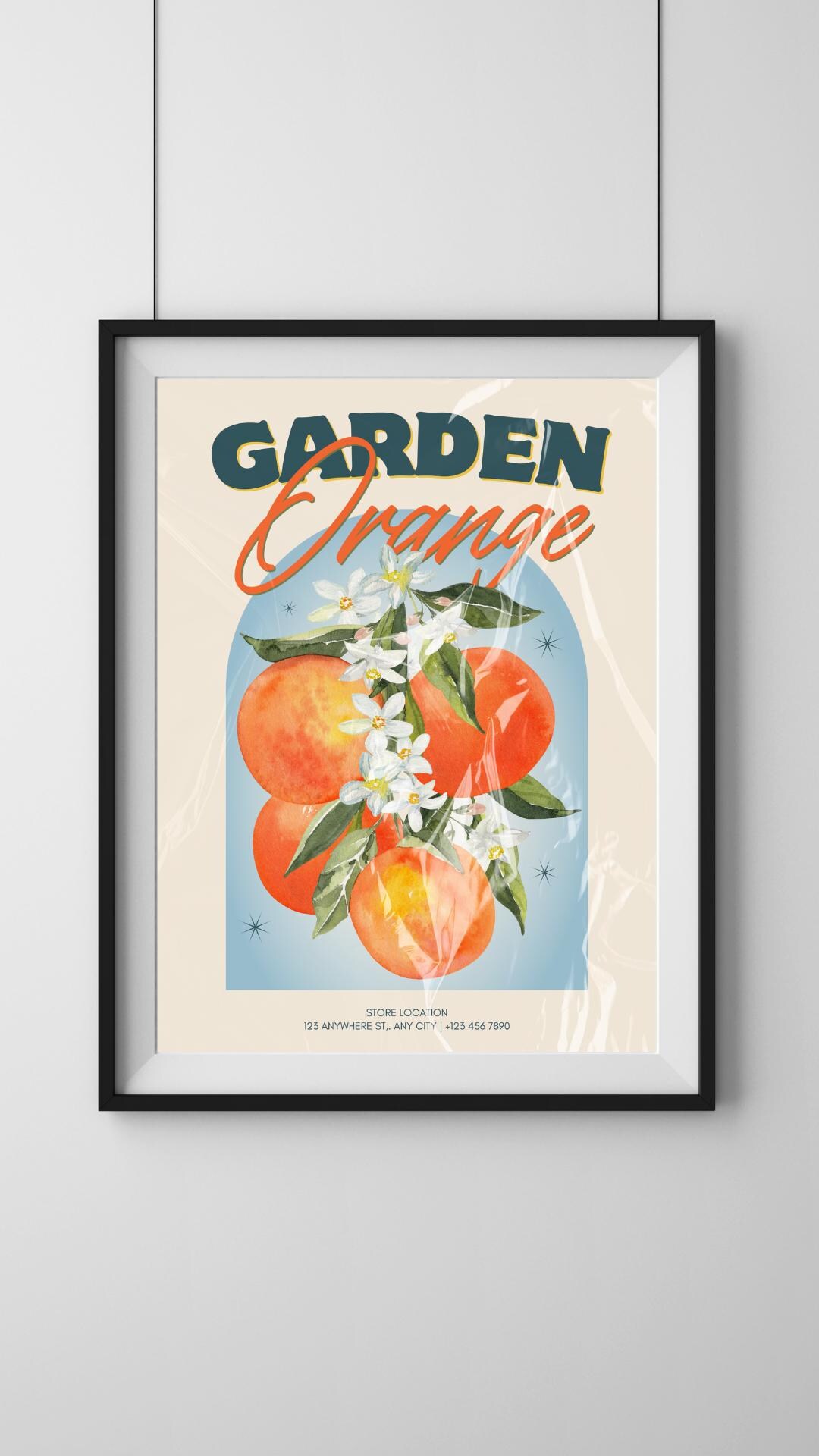 Cute Garden Fruit Posters. Set of 5 - Etsy