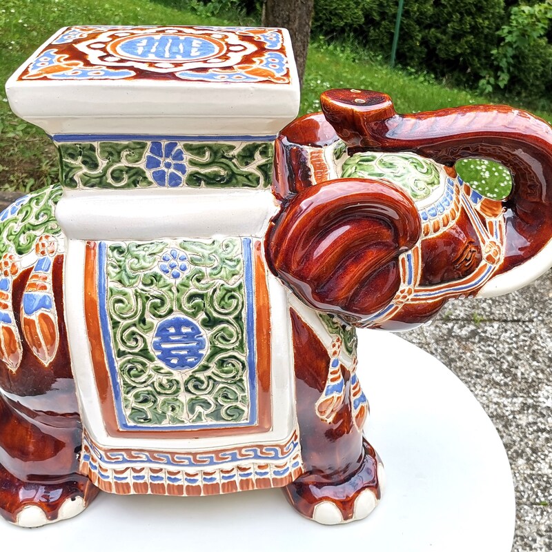 Ceramic Elephants - Etsy