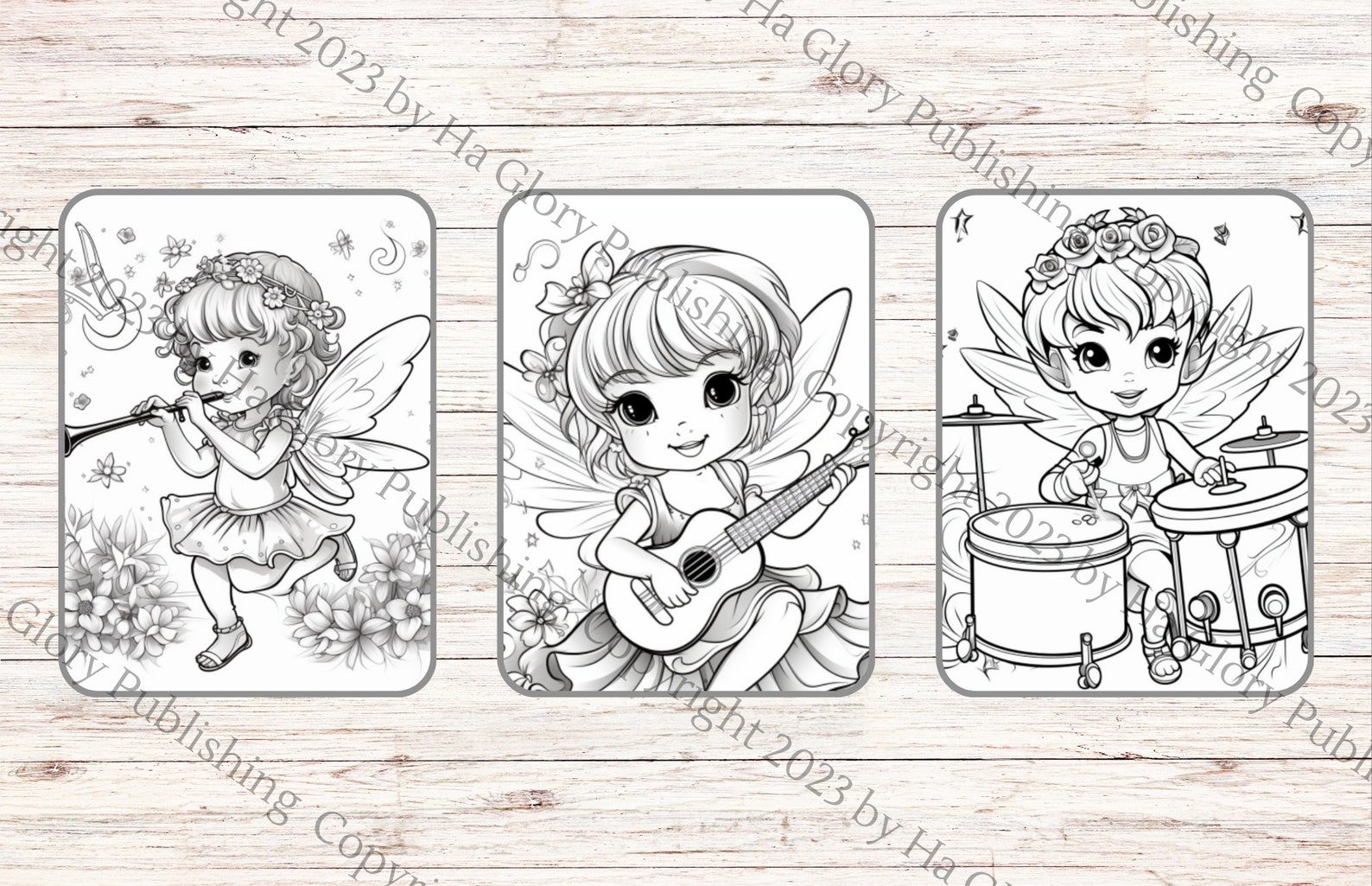 Music Fairies Coloring Pages Printable Fairy Coloring Sheets Fairy ...