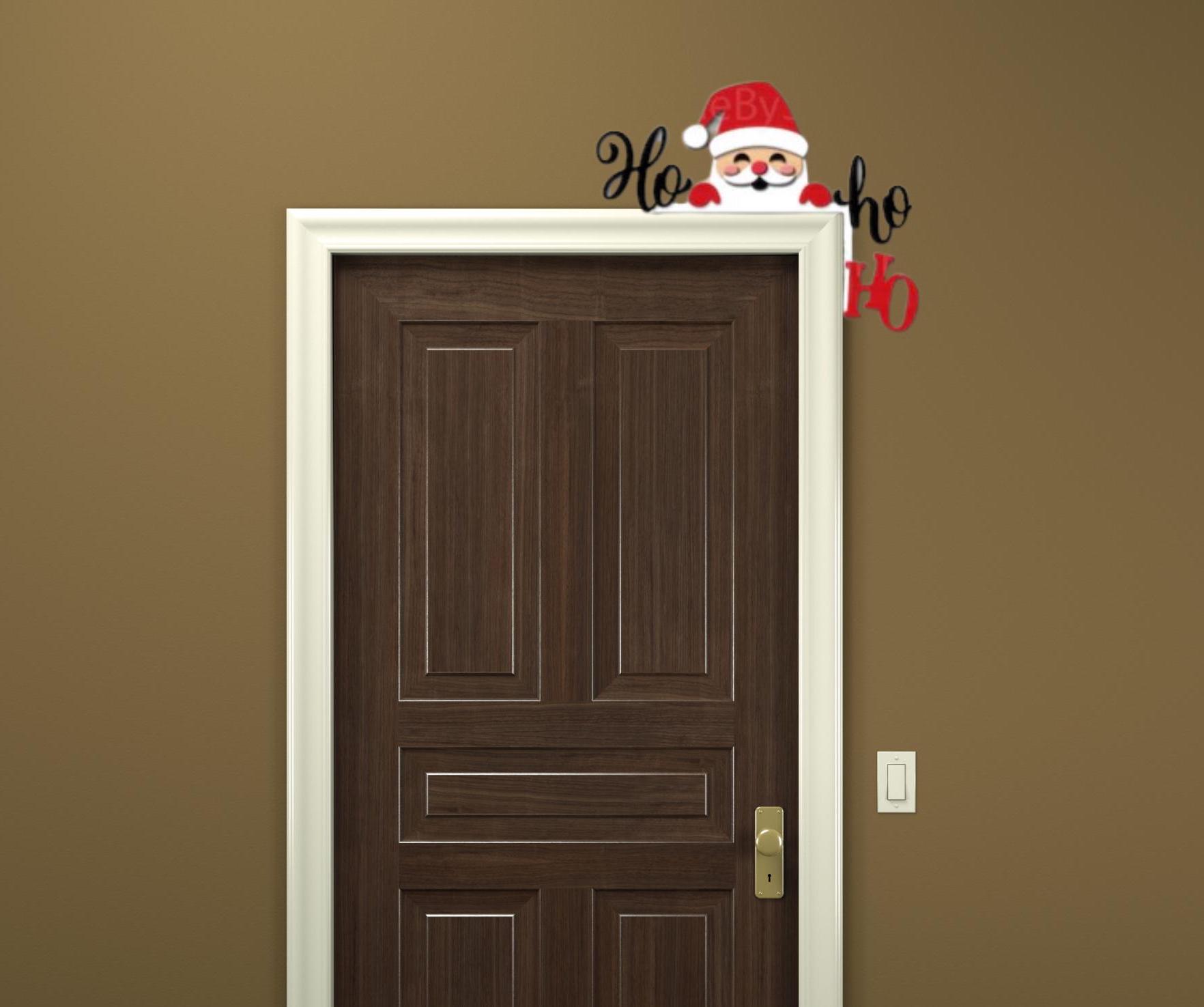 Door Corner Decoration for Christmas, Computer Corner, Picture Frame ...