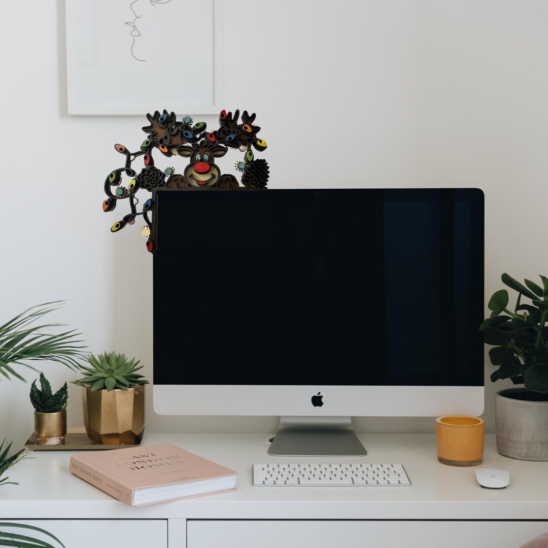 Door Corner Decoration for Christmas, Computer Corner, Picture Frame ...