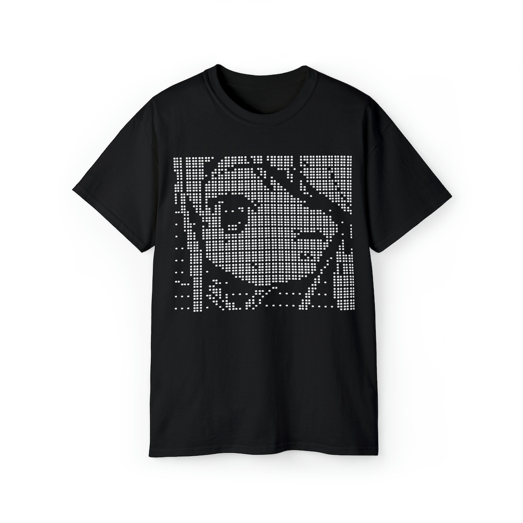 Anime Girl ASCII Art Black Unisex Ultra Cotton Tee - Etsy