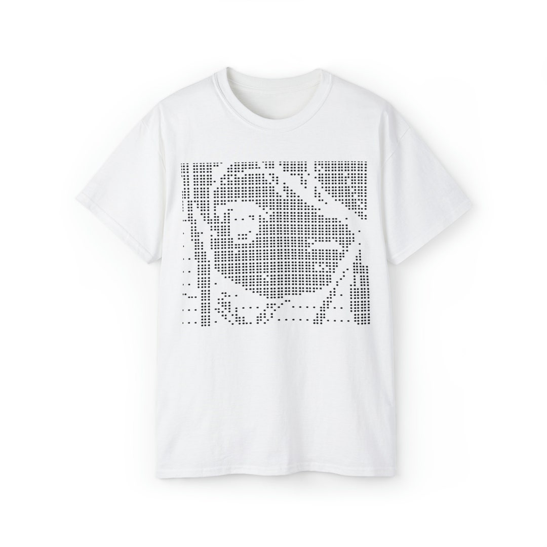 Anime Girl ASCII Art White Unisex Ultra Cotton Tee - Etsy