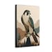Vintage Minimalism Peregrine Falcon Canvas Wall Art Print - Etsy