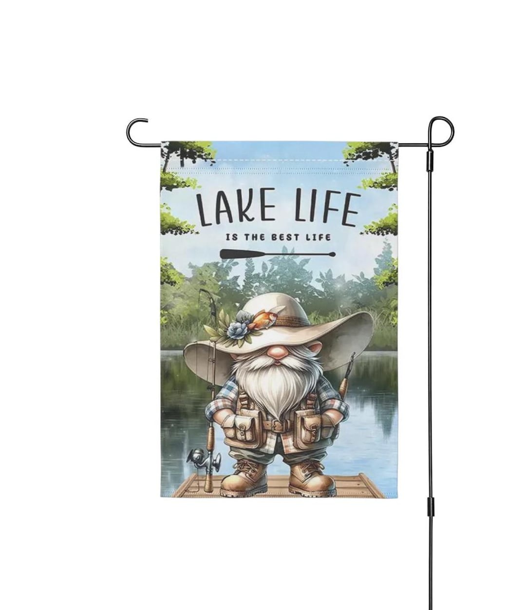 Lake Life is the Best Life Garden Flag - Etsy
