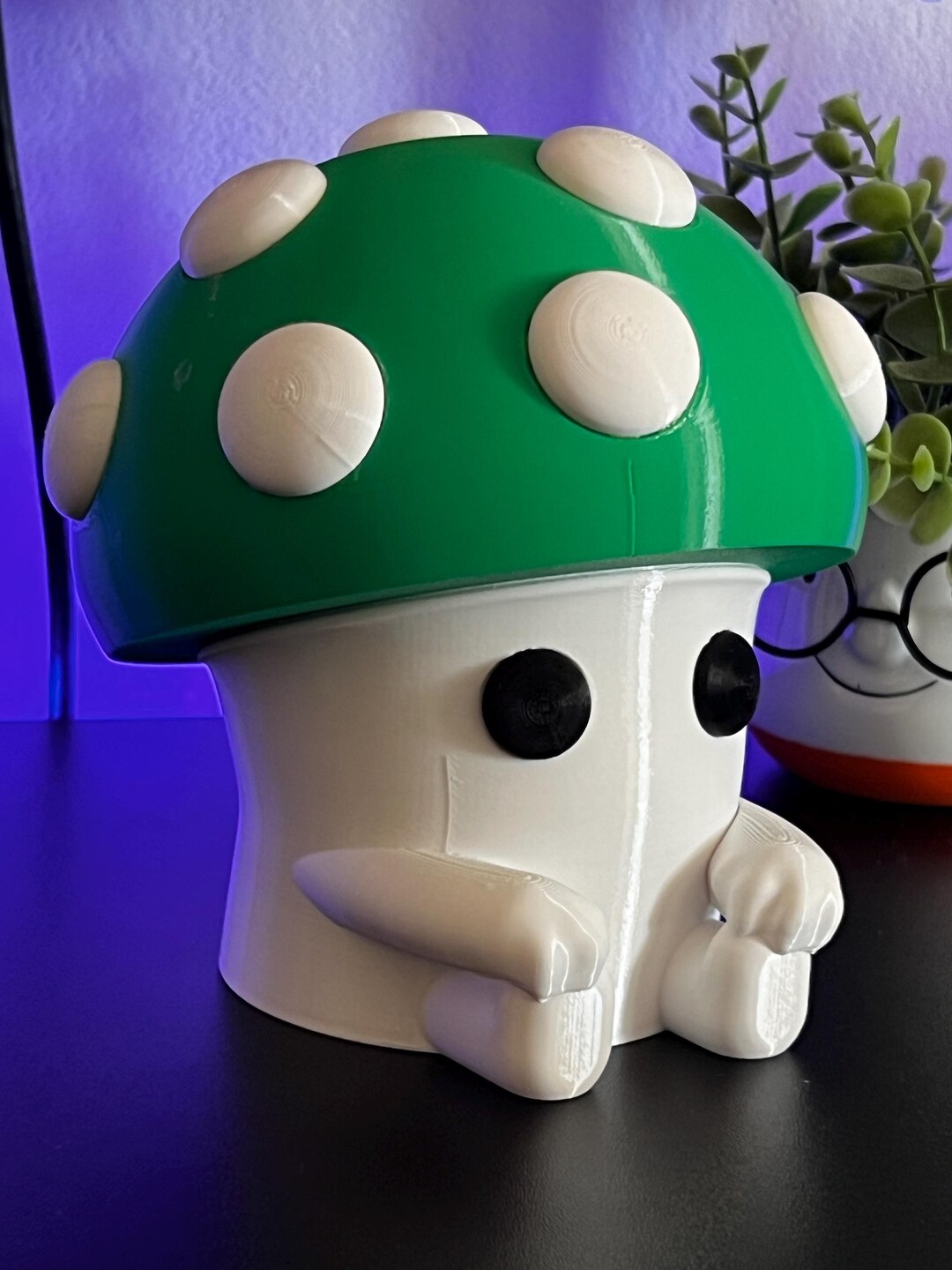 Mushroom Buddy Storage Box: Fantasy Decor, Dice & Trinket Holder (STL ...