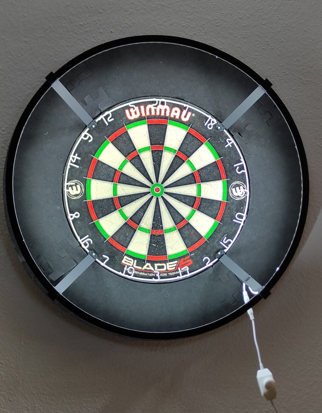 Led Dart Ring personalisiert Beleuchtung/ Datboard Beleuchtung - Etsy.de