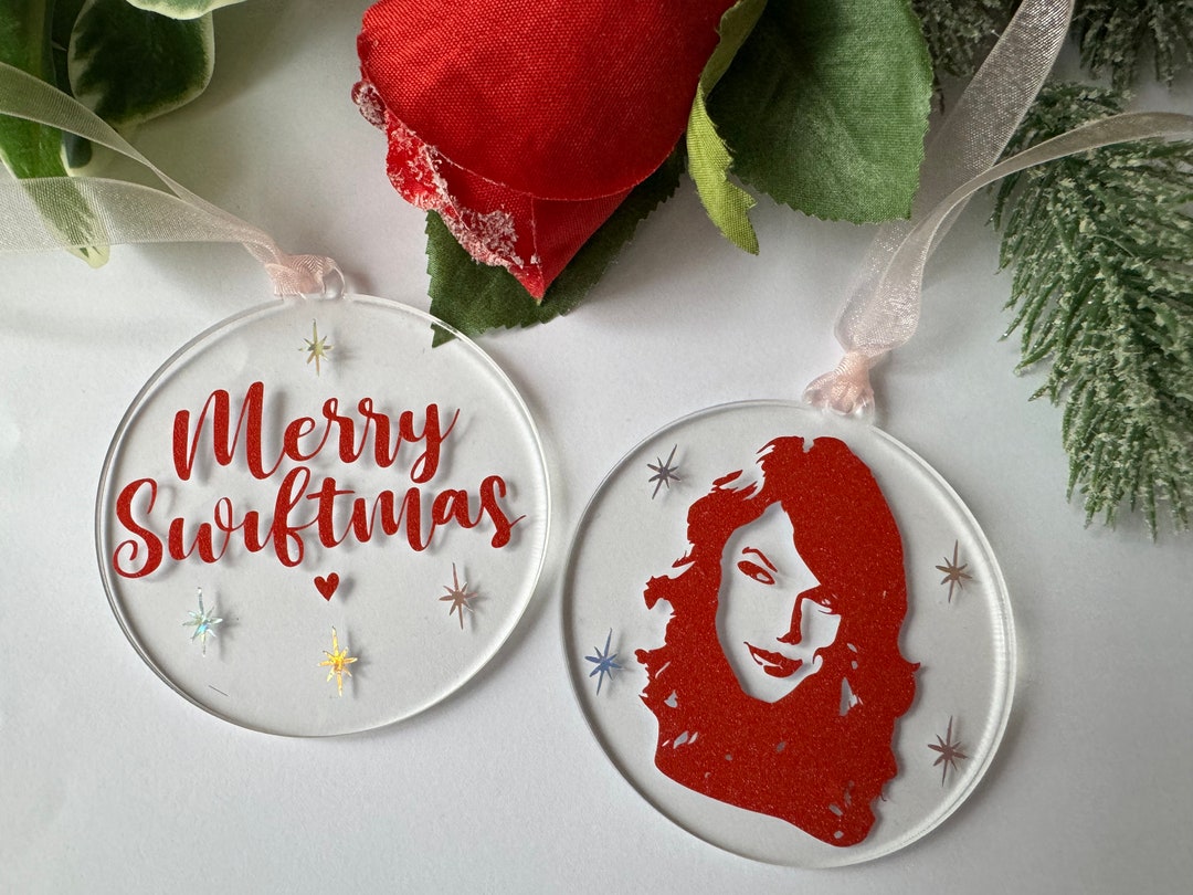 Taylor Swift Inspired Christmas Decoration. 2 Designs, Made to Order ...
