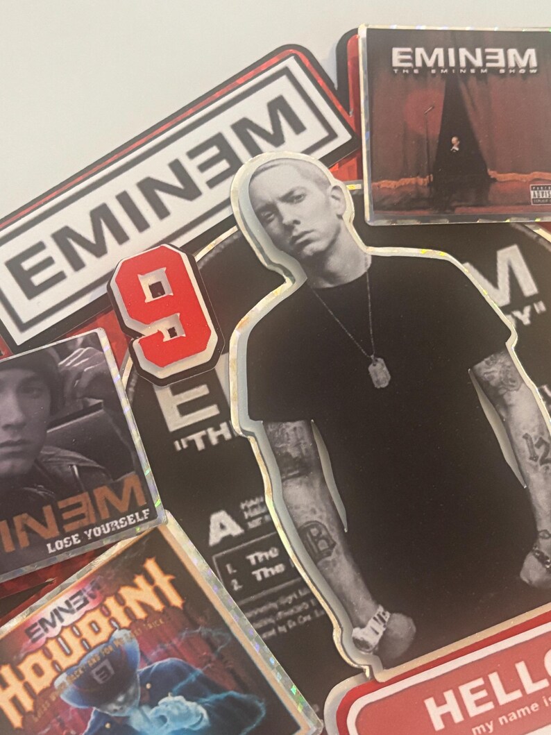 Eminem Inspired Layered 3D Cake Topper. Personalised Name and Age - Etsy UK