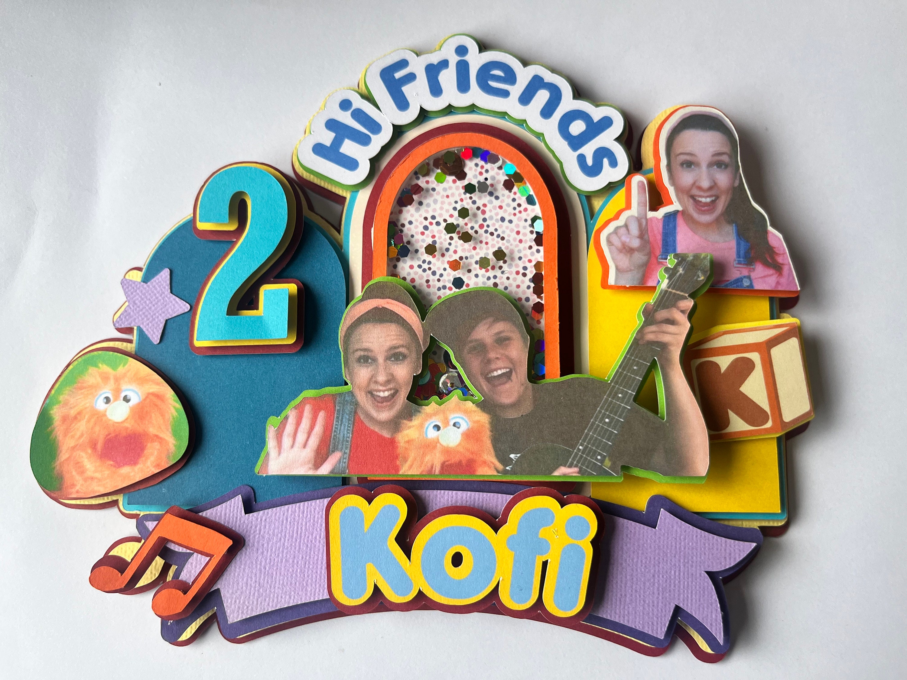 Ms Rachel Inspired 3D Shaker Cake Topper. Birthday - Etsy