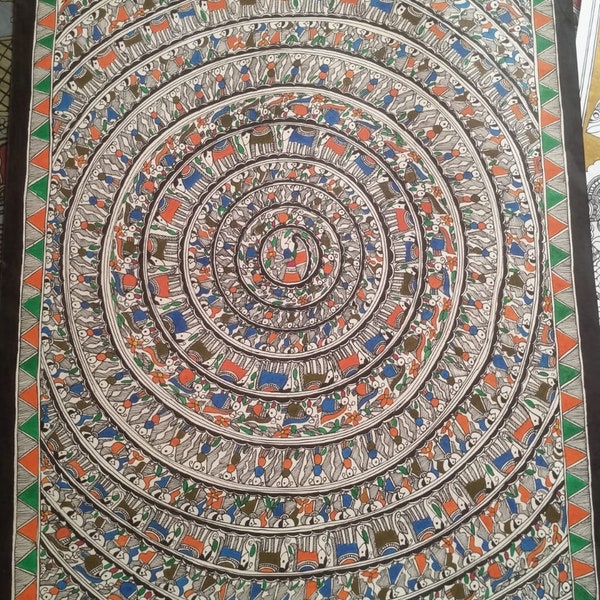 Madhubani Painting - Etsy