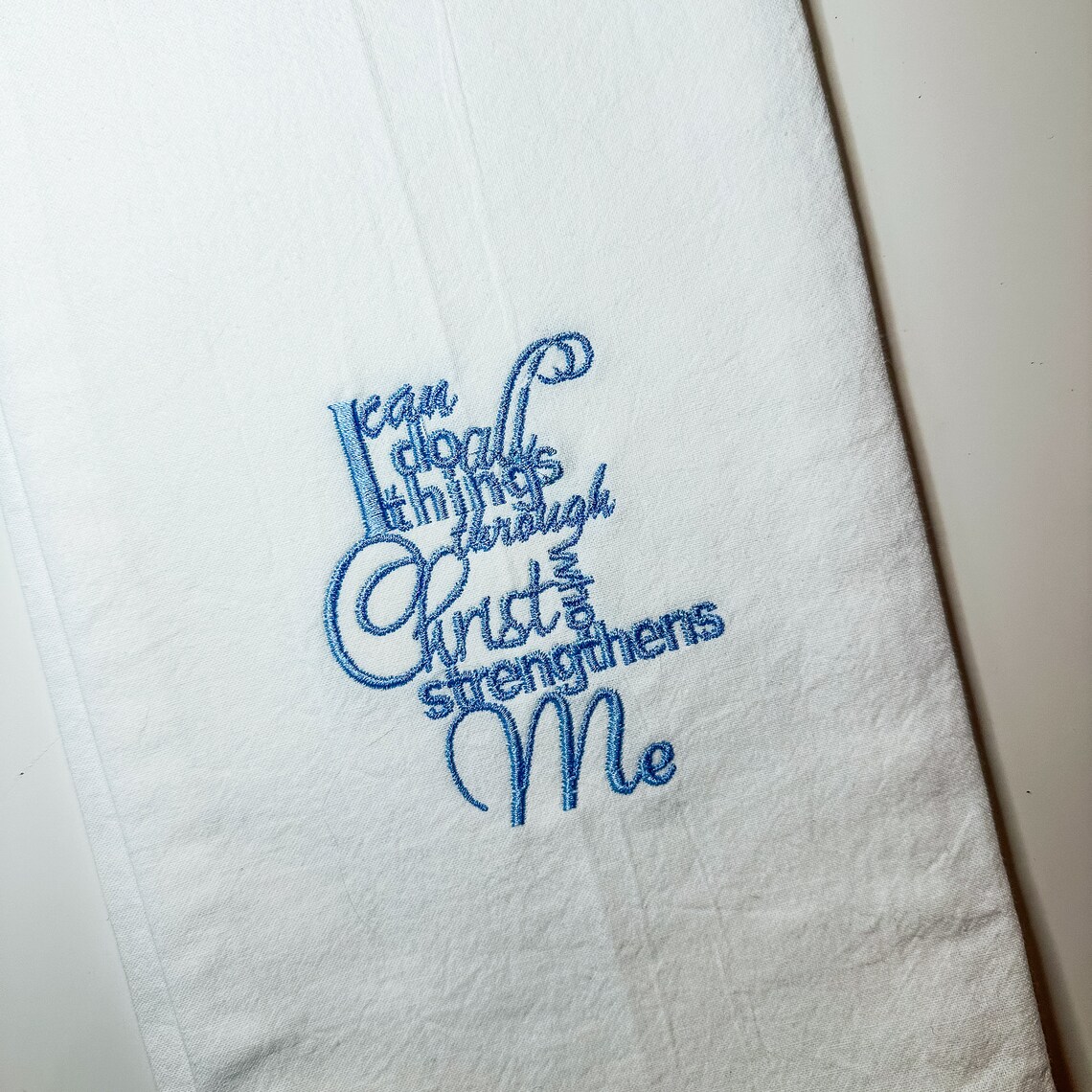 God Bless America Patriotic Hand Towel | Embroidered Gift | Christian ...