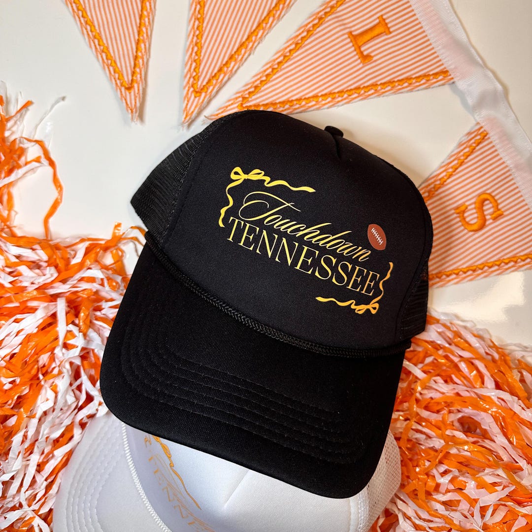 Tennessee Trucker Hat Touchdown Tennessee Football Tailgate Girls ...