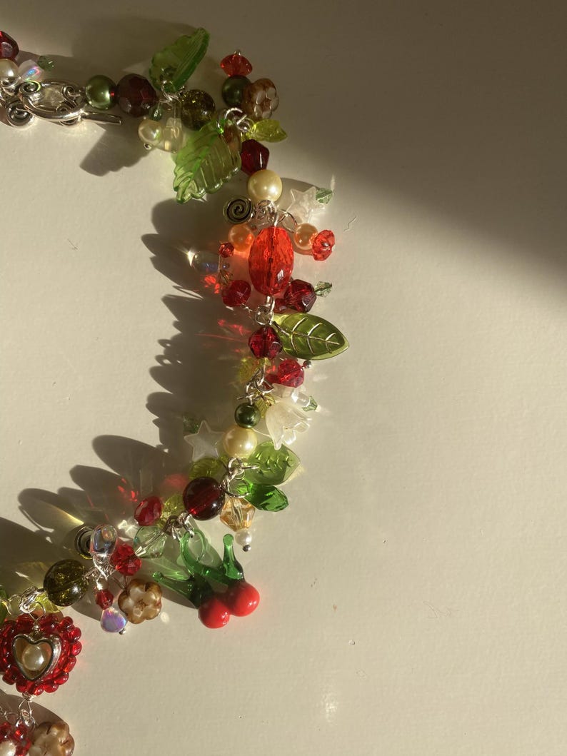 Chunky Apple Necklace - Etsy