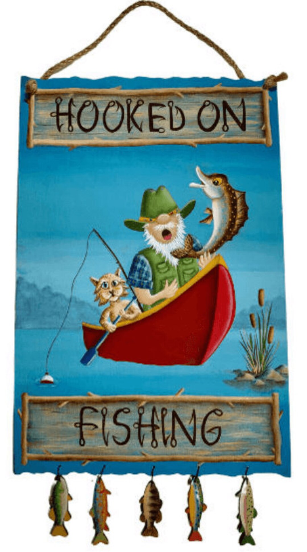 Fishing Tole Pattern Summer Tole Painting Pattern Fathers Day Tole ...