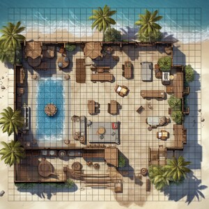 The Adventurer 40 Map Pack of Dungeons and Dragons Battle Maps With ...