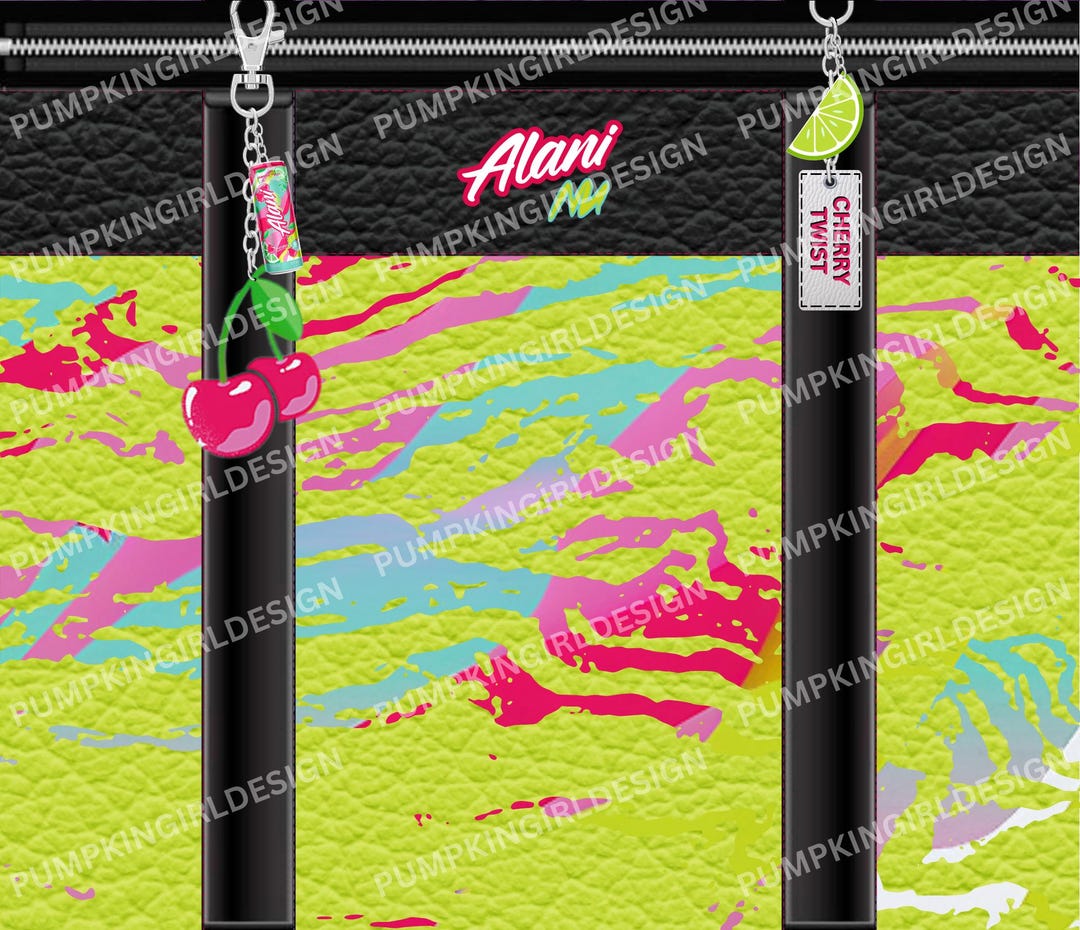 Alani Nu Energy Drink Purse Style 20oz Tumbler Design Wrap - Etsy